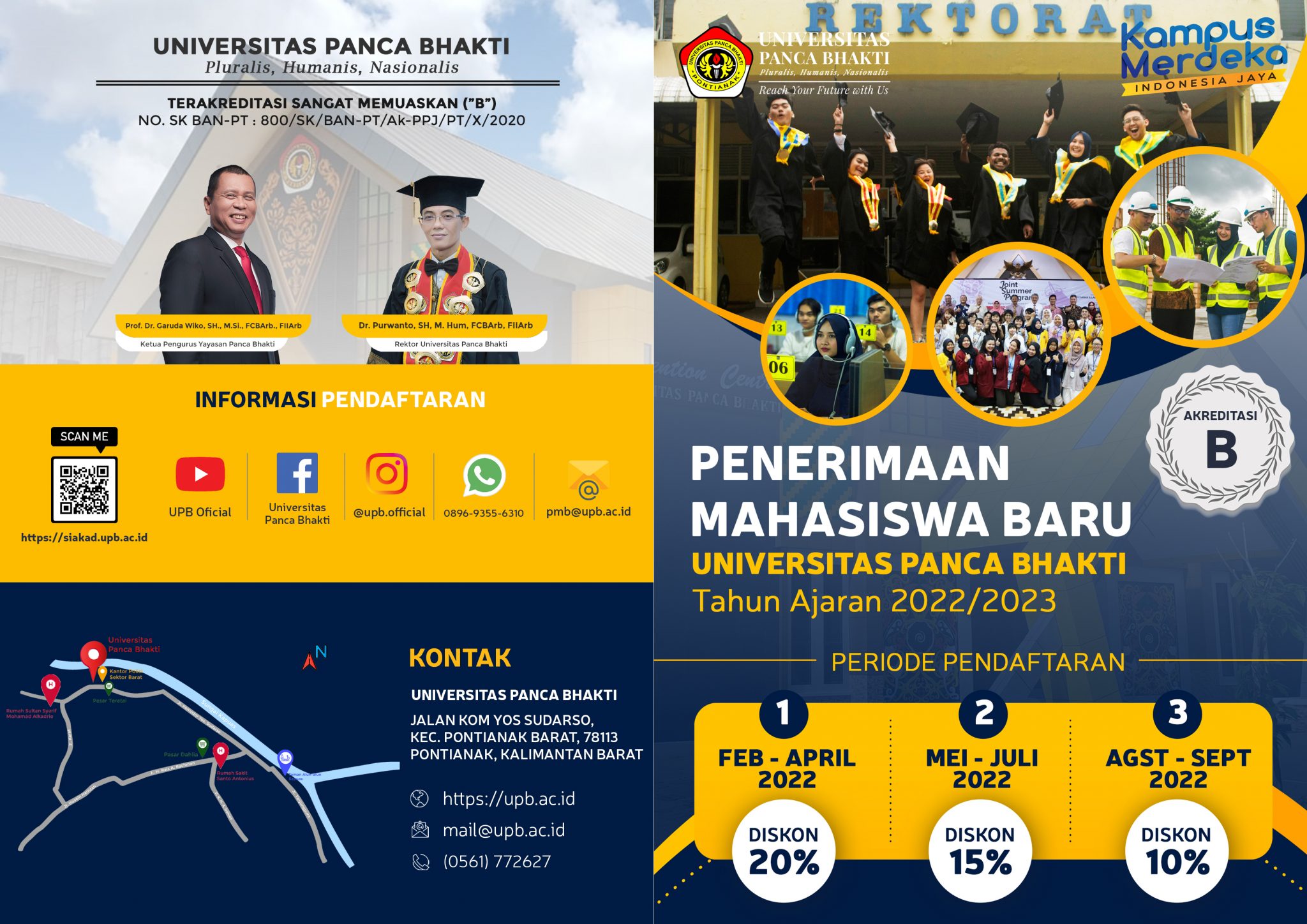 PMB T.A 2022/2023 | UNIVERSITAS PANCA BHAKTI